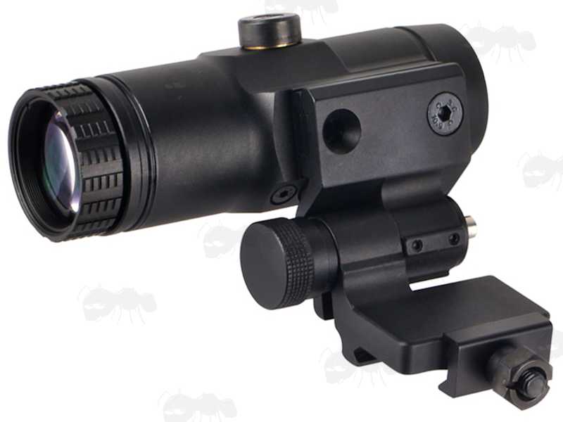 Dot Sight Magnifier with Flip To The Side Mount