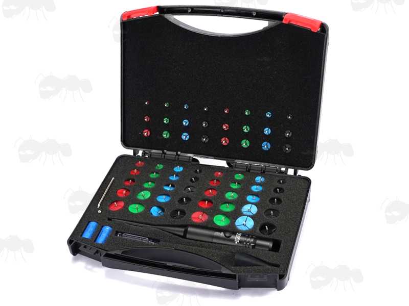 Universal Gun Muzzle Fitting Laser Boresighter Kit | Pistol / Rifle ...